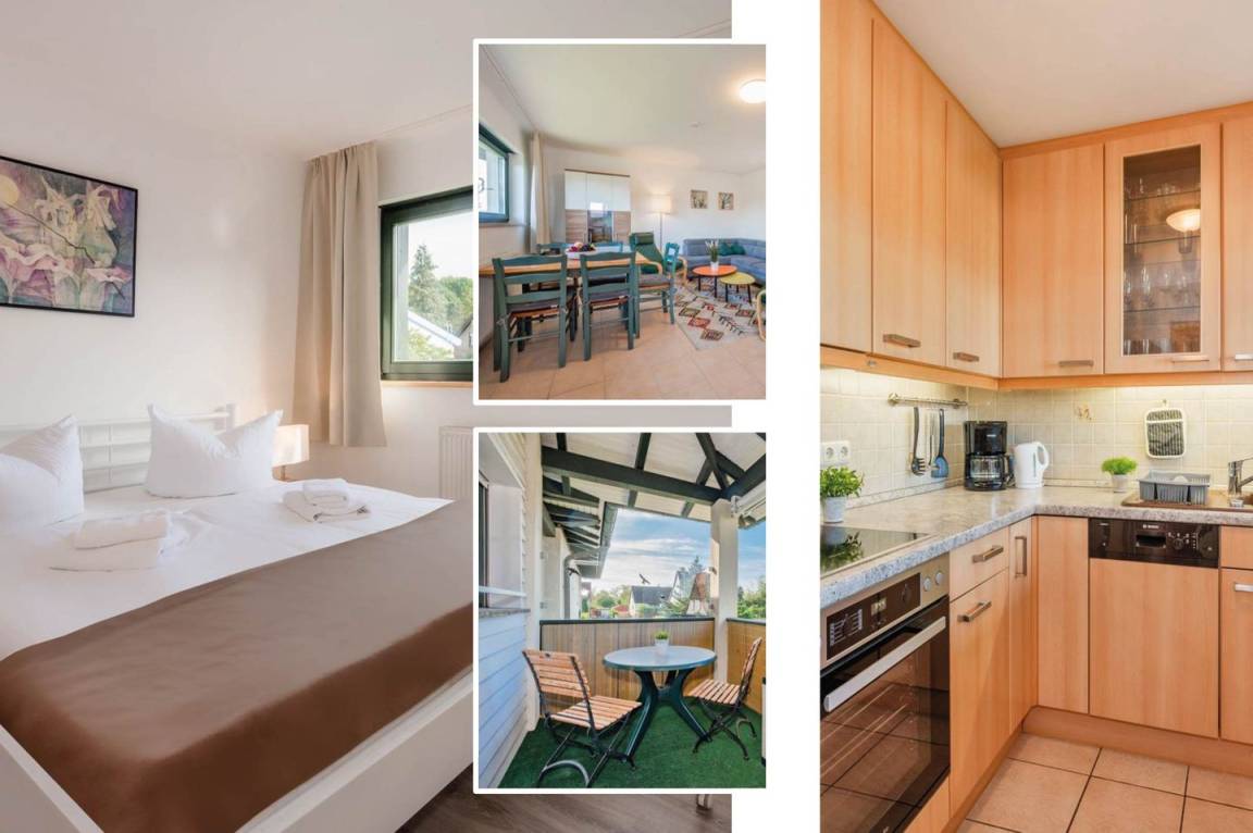 68 M² Ferienwohnung ∙ 2 Schlafzimmer ∙ 5 Gäste - Koserow