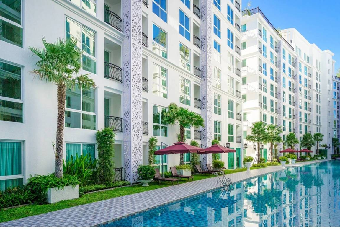 30 M² Ferienwohnung ∙ 1 Schlafzimmer ∙ 2 Gäste - Pattaya