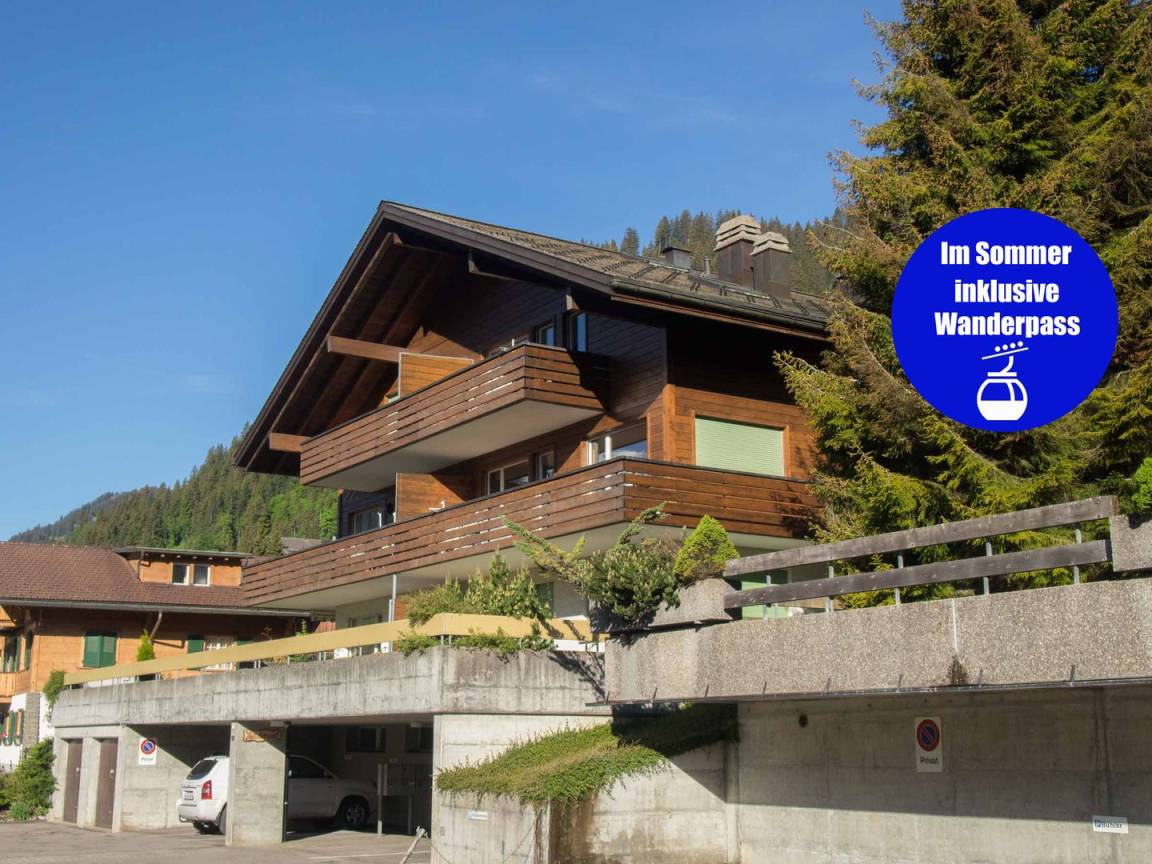 60 M² Appartement ∙ 2 Slaapkamers ∙ 4 Gasten - Frutigen