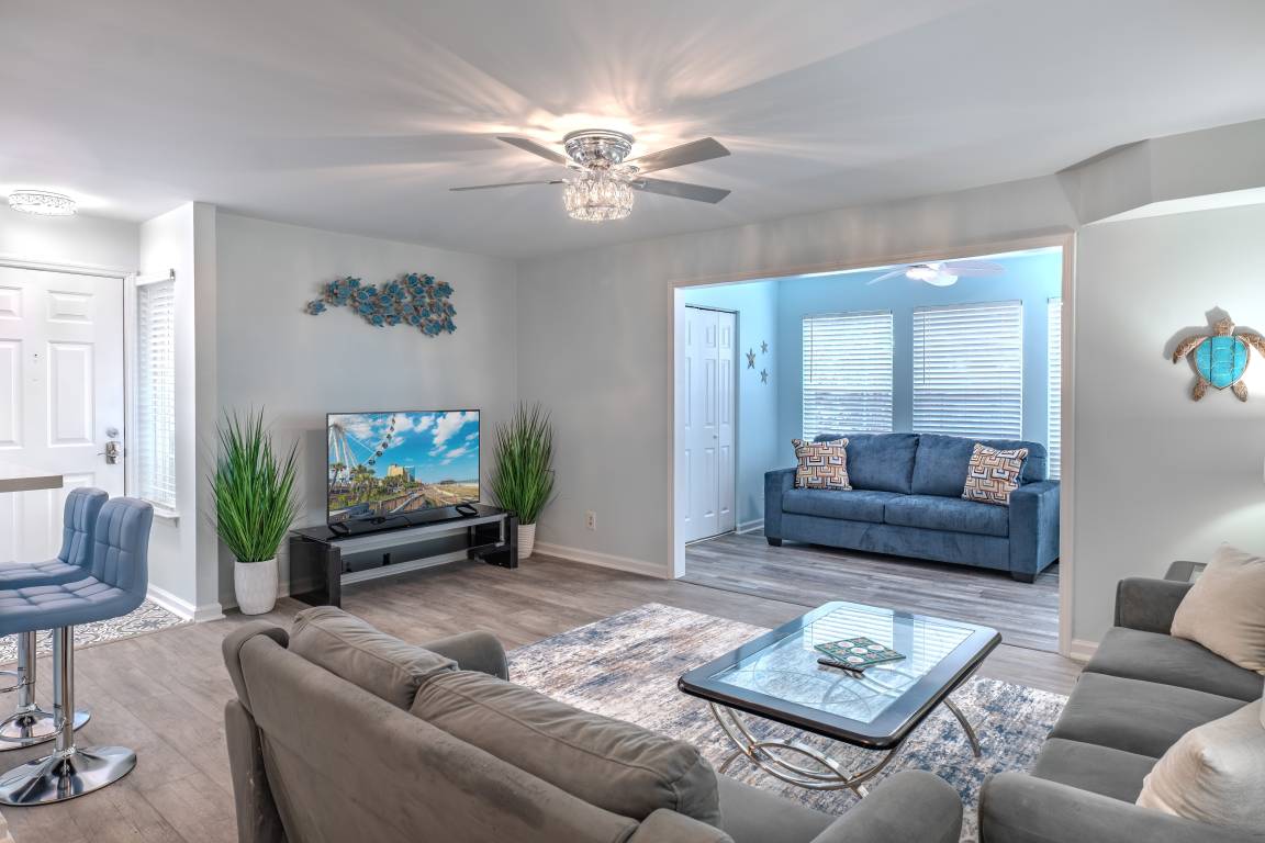 121 M² Condo ∙ 3 Bedrooms ∙ 8 Guests - Murrells Inlet, SC