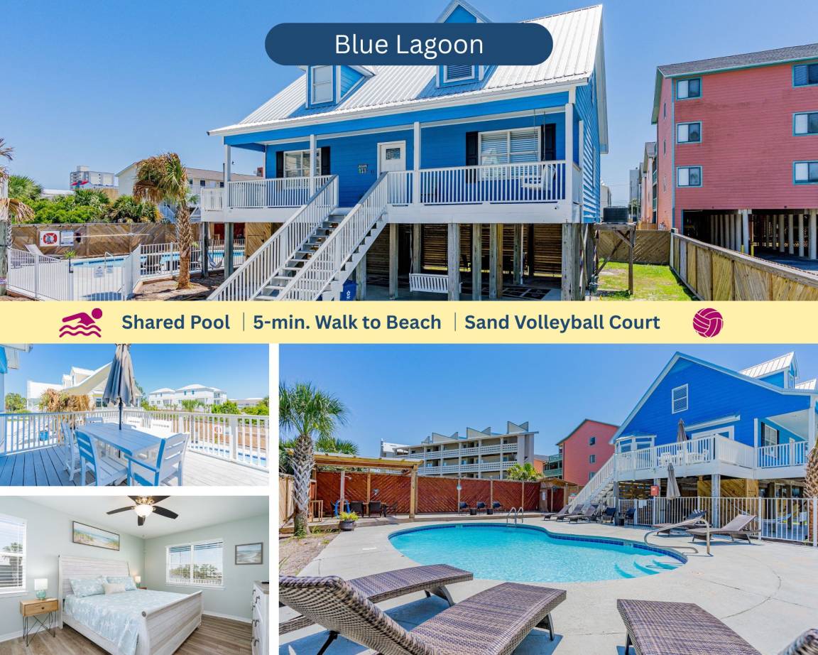 194 M² House ∙ 3 Bedrooms ∙ 10 Guests - Gulf Shores, AL