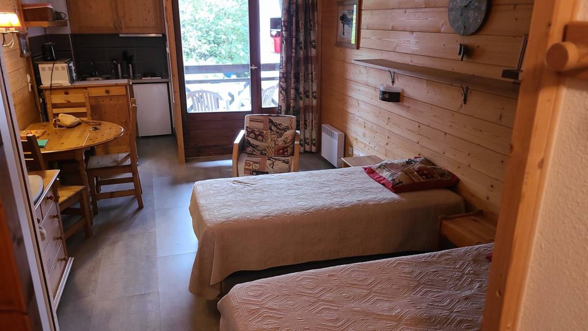 28 M² Studio Flat ∙ 4 Guests - Méribel