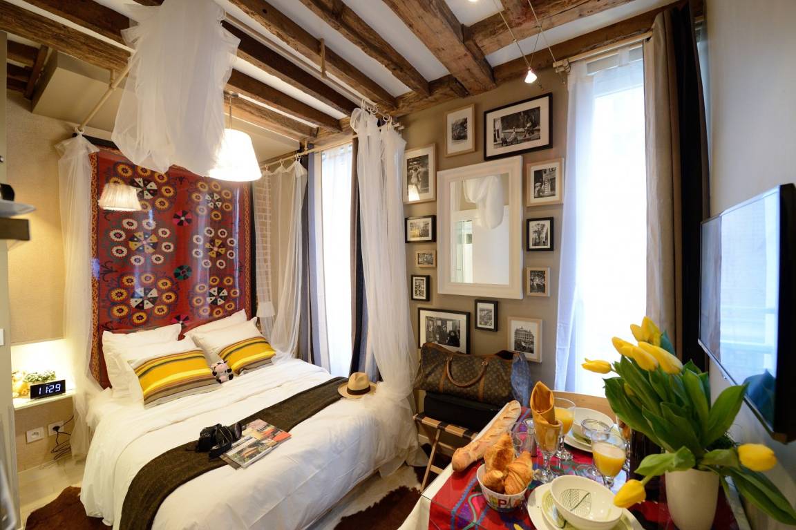 20 M² Studio ∙ 1 Chambre ∙ 2 Personnes - Panthéon