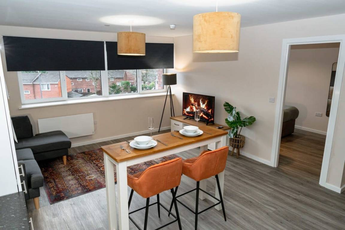 51 M² Apartment ∙ 1 Bedroom ∙ 2 Guests - Salford