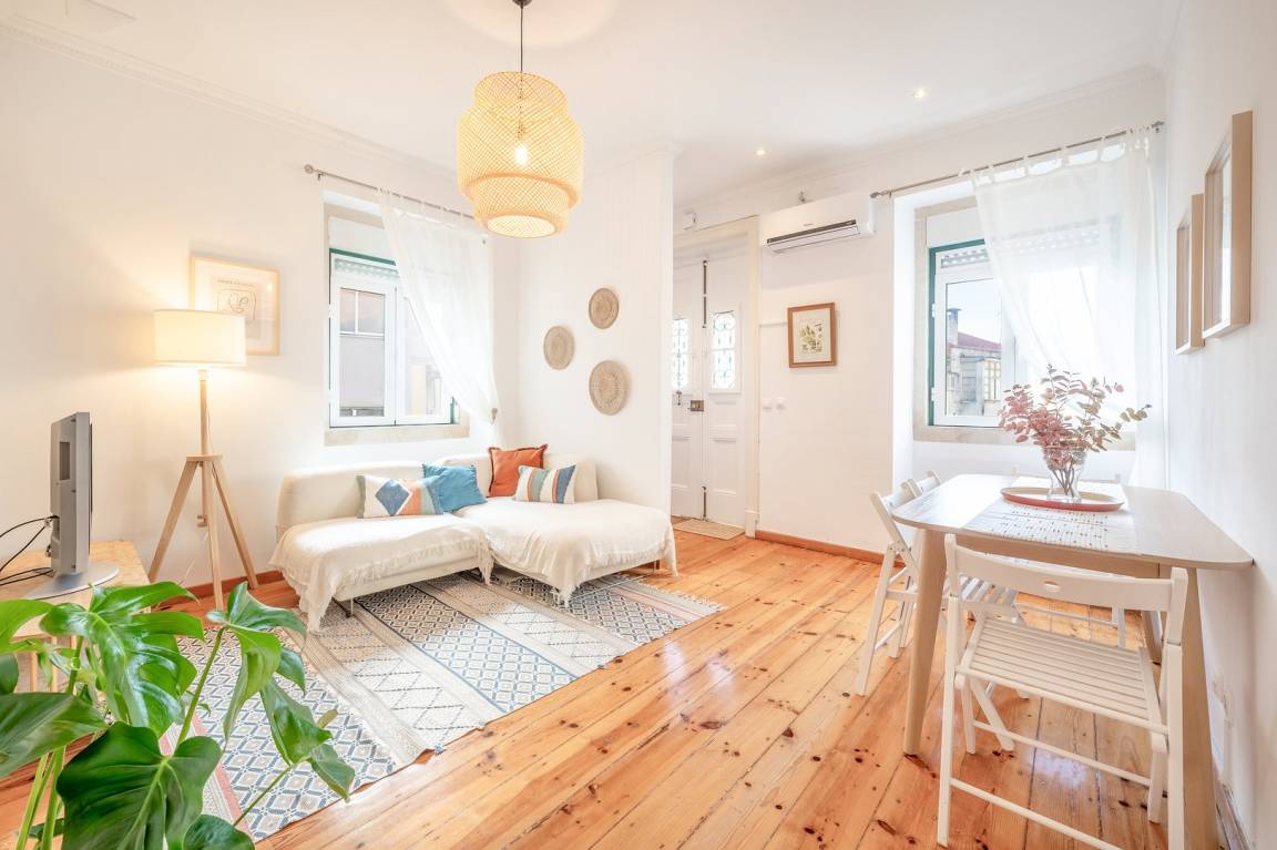 80 M² Apartamento ∙ 3 Quartos ∙ 6 Hóspedes - Agualva-Cacém