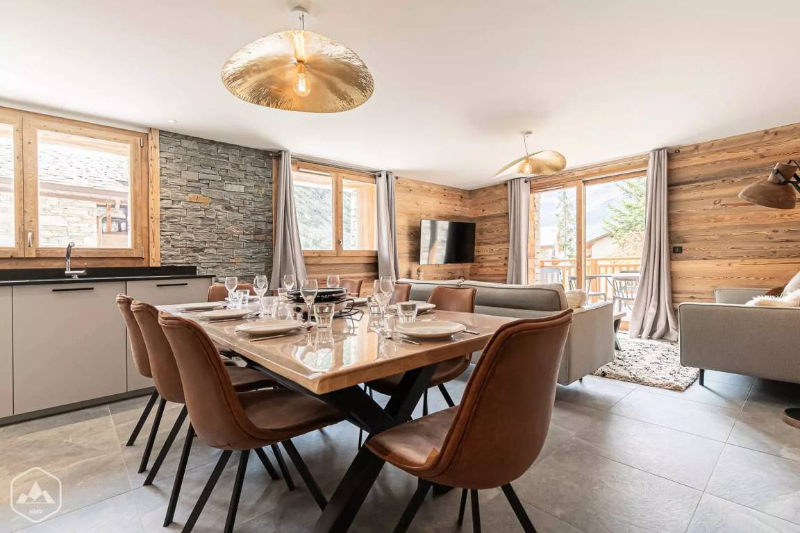 72 M² Apartamento ∙ 3 Habitaciones ∙ 8 Huéspedes - Bonneval-sur-Arc