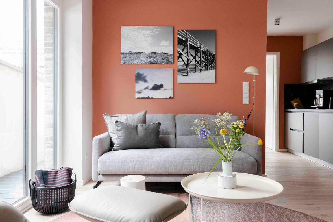 44 M² Appartement ∙ 1 Slaapkamer ∙ 2 Gasten - Sankt Peter-Ording