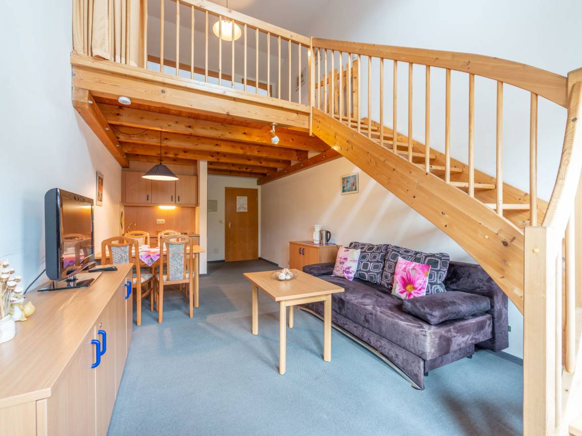 45 M² Ferienwohnung ∙ 1 Schlafzimmer ∙ 2 Gäste - Arrach