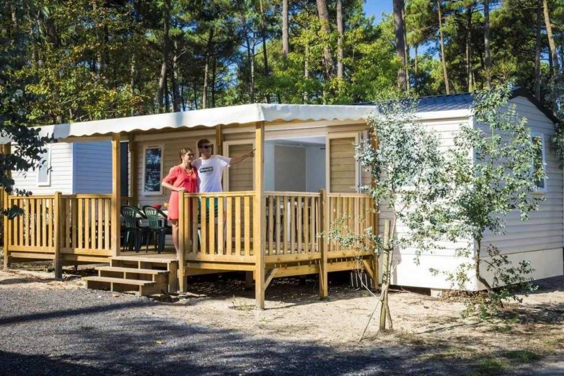 28 M² Mobilheim ∙ 3 Schlafzimmer ∙ 6 Gäste - Capbreton
