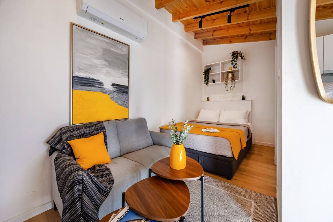 30 M² Estudio ∙ 1 Habitación ∙ 2 Huéspedes - Limasol