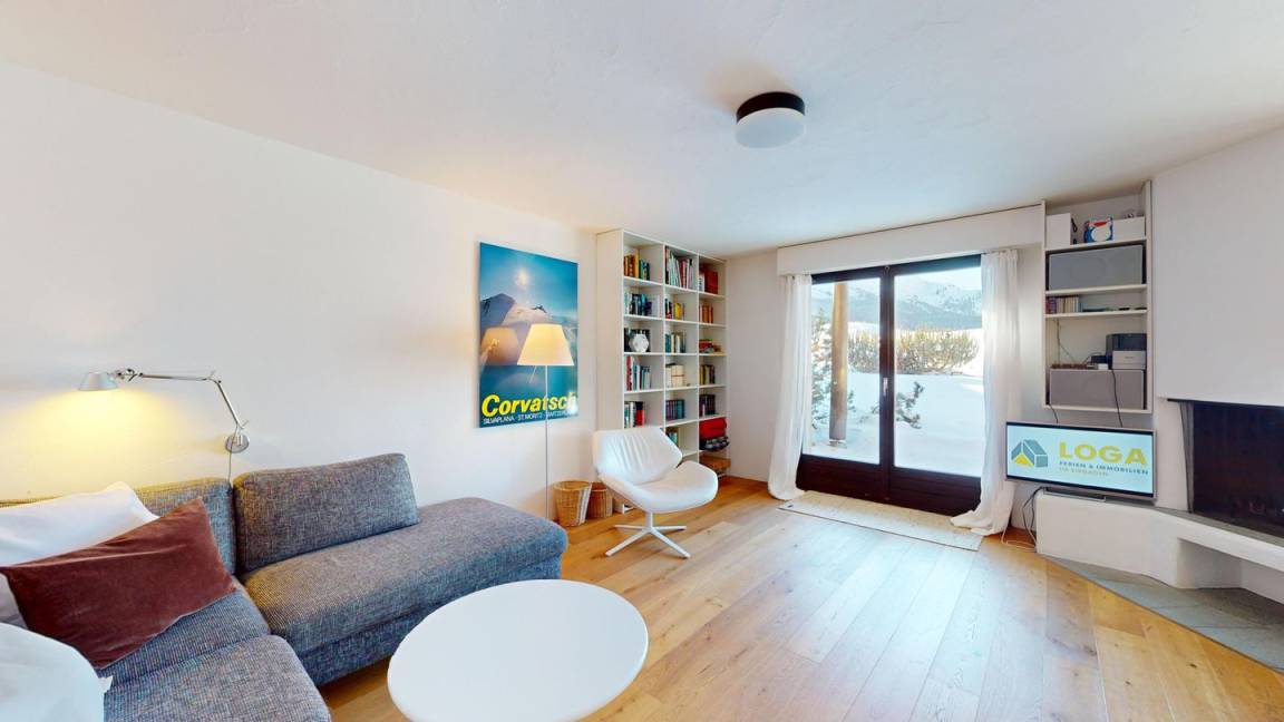 60 M² Apartment ∙ 2 Bedrooms ∙ 4 Guests - Saint Moritz