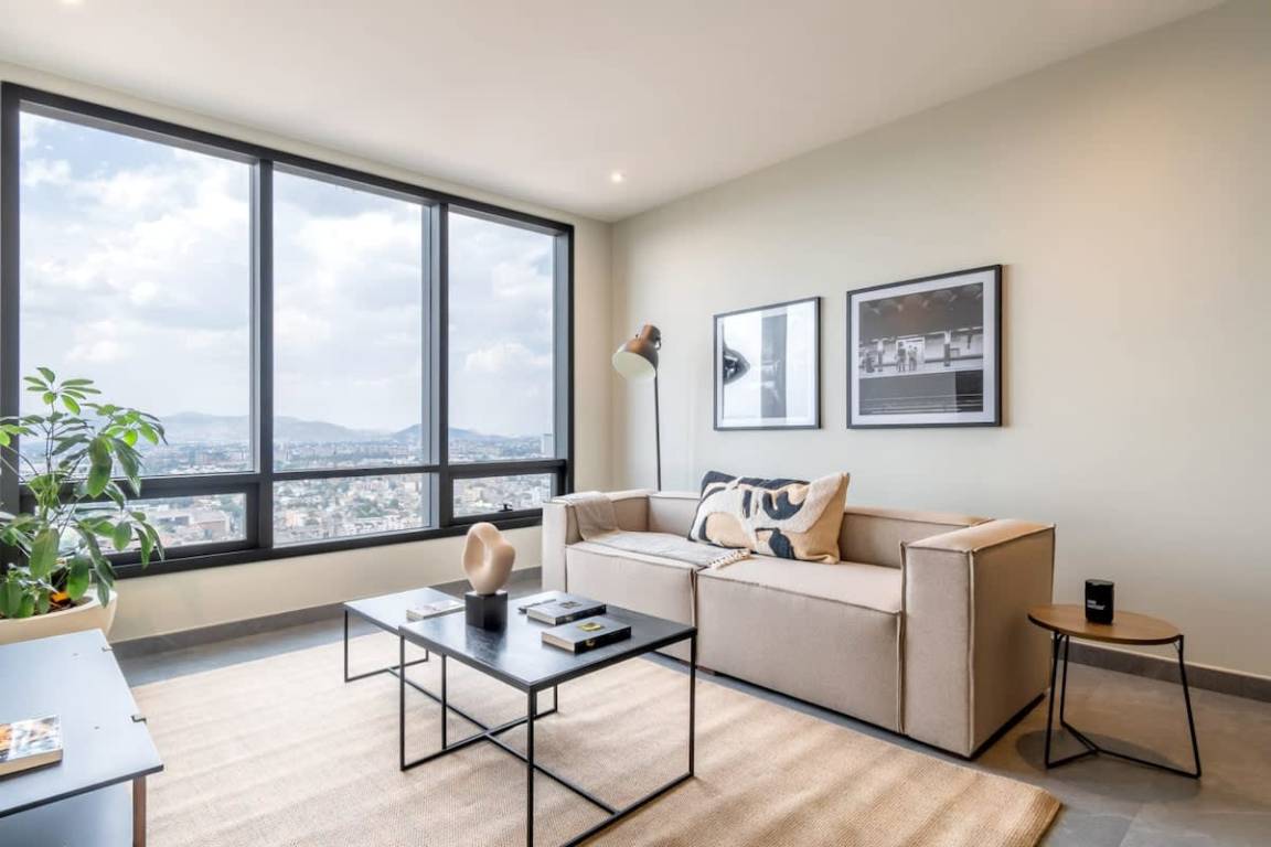 99 M² Apartamento ∙ 2 Habitaciones ∙ 4 Huéspedes - Ciudad de México