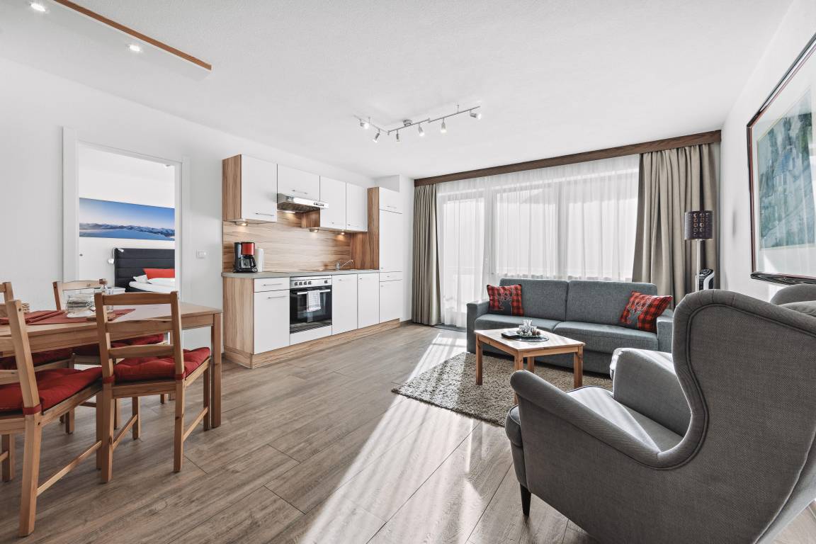 43 M² Ferienwohnung ∙ 1 Schlafzimmer ∙ 4 Gäste - Oetz