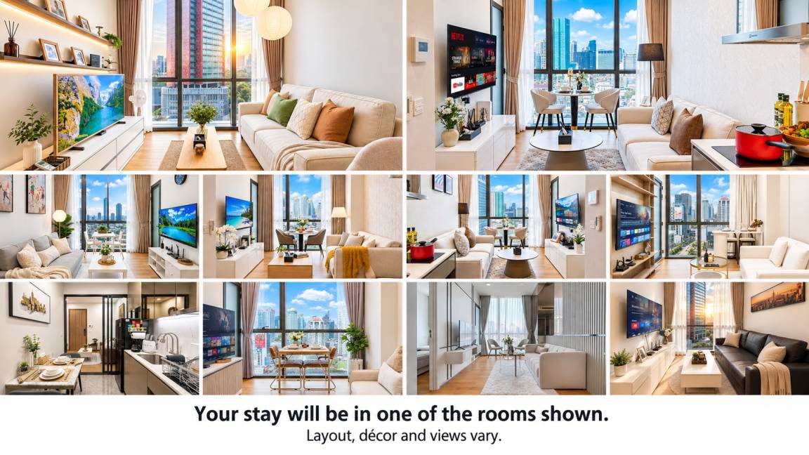 30 M² Apartment ∙ 1 Bedroom ∙ 2 Guests - Dusit District