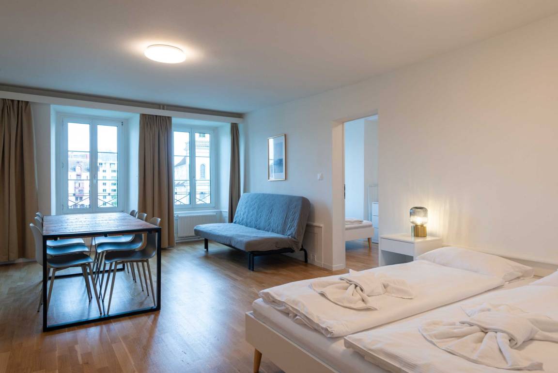 72 M² Appartement ∙ 2 Chambres ∙ 6 Personnes - Lucerne