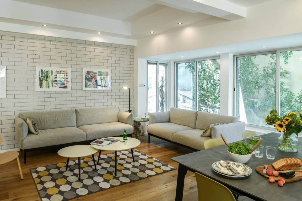 95 M² Appartement ∙ 2 Chambres ∙ 6 Personnes - Tel-Aviv