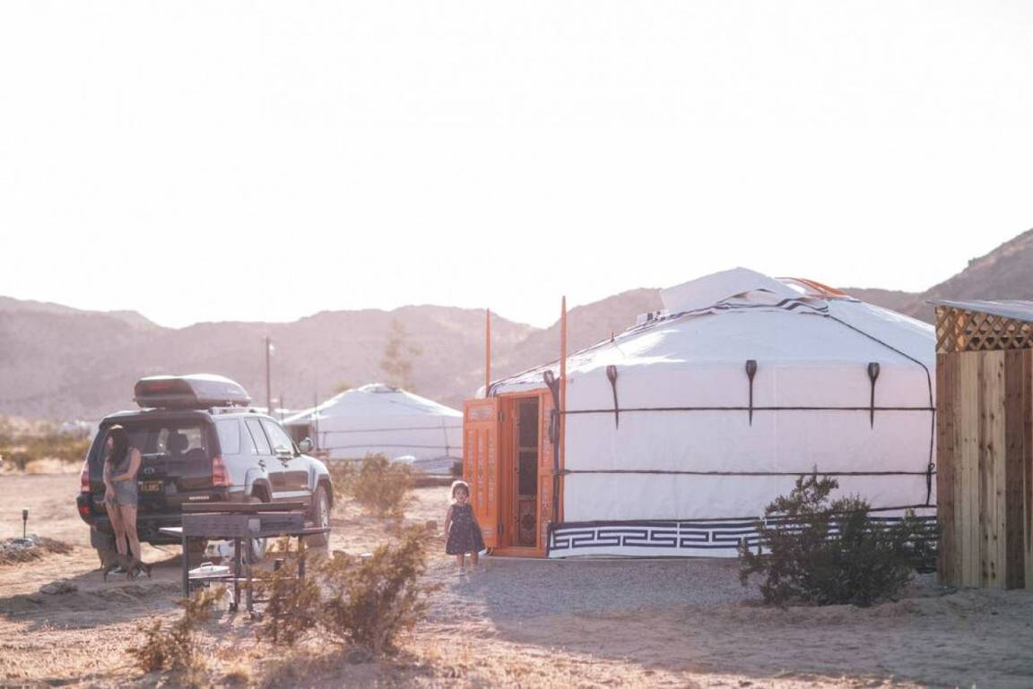 Camping-unterkunft ∙ 1 Schlafzimmer ∙ 4 Gäste - Joshua Tree, CA