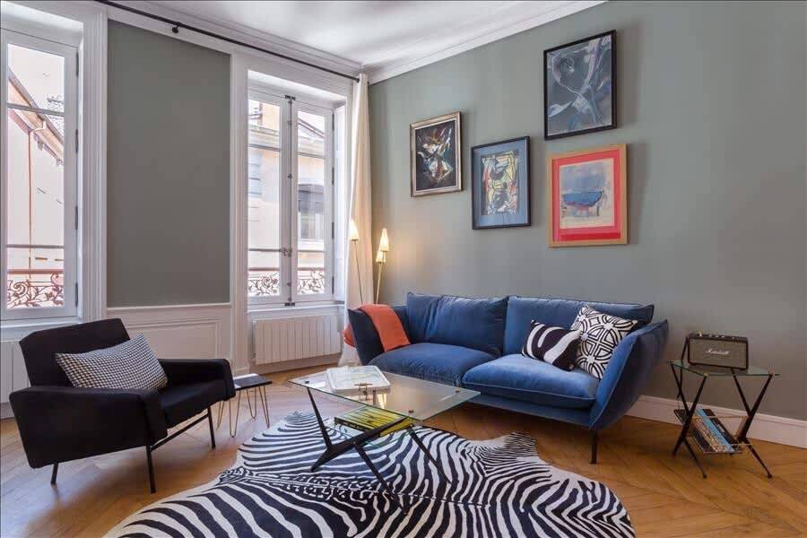 60 M² Apartment ∙ 2 Bedrooms ∙ 4 Guests - Lyon