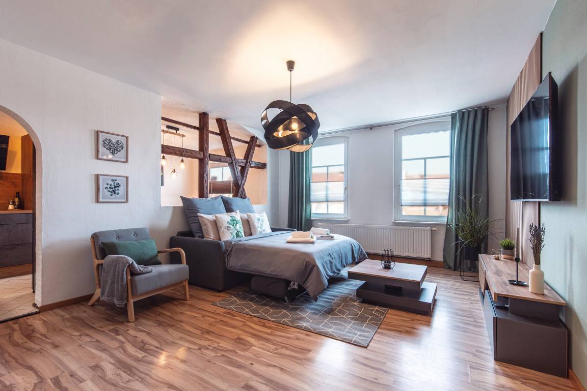 100 M² Appartement ∙ 4 Chambres ∙ 9 Personnes - Erfurt