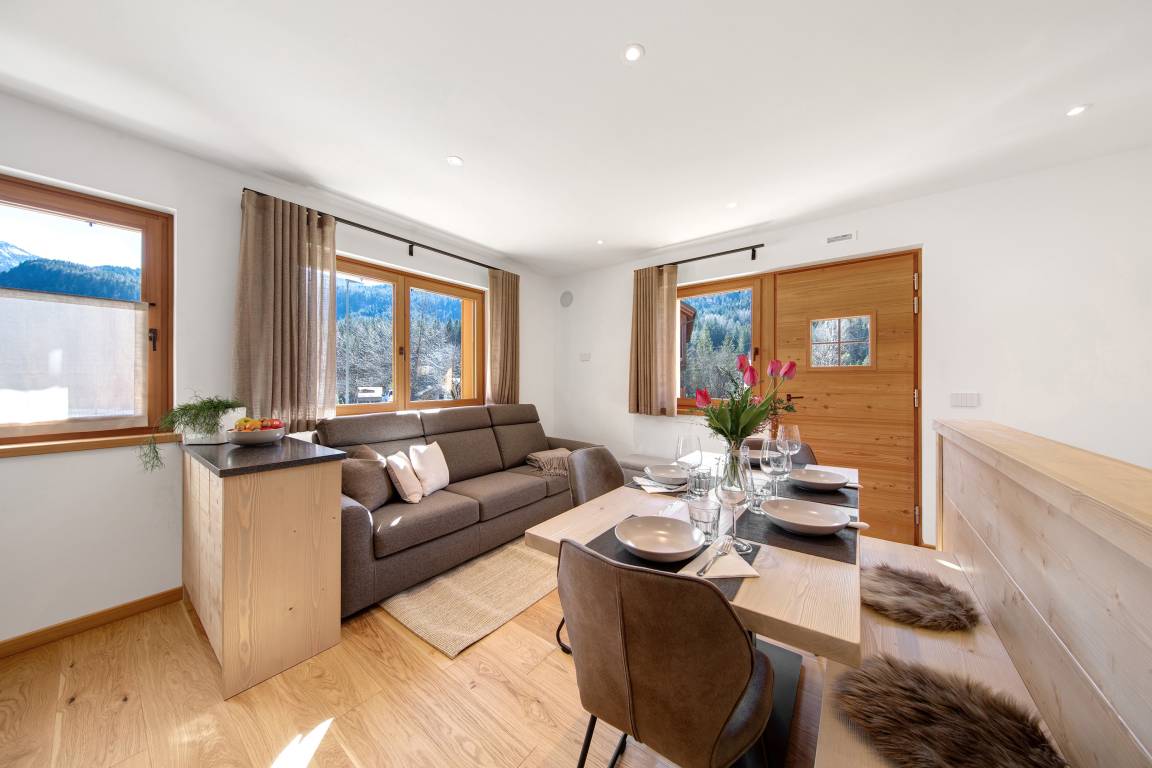 80 M² Appartement ∙ 3 Chambres ∙ 5 Personnes - San Vito di Cadore