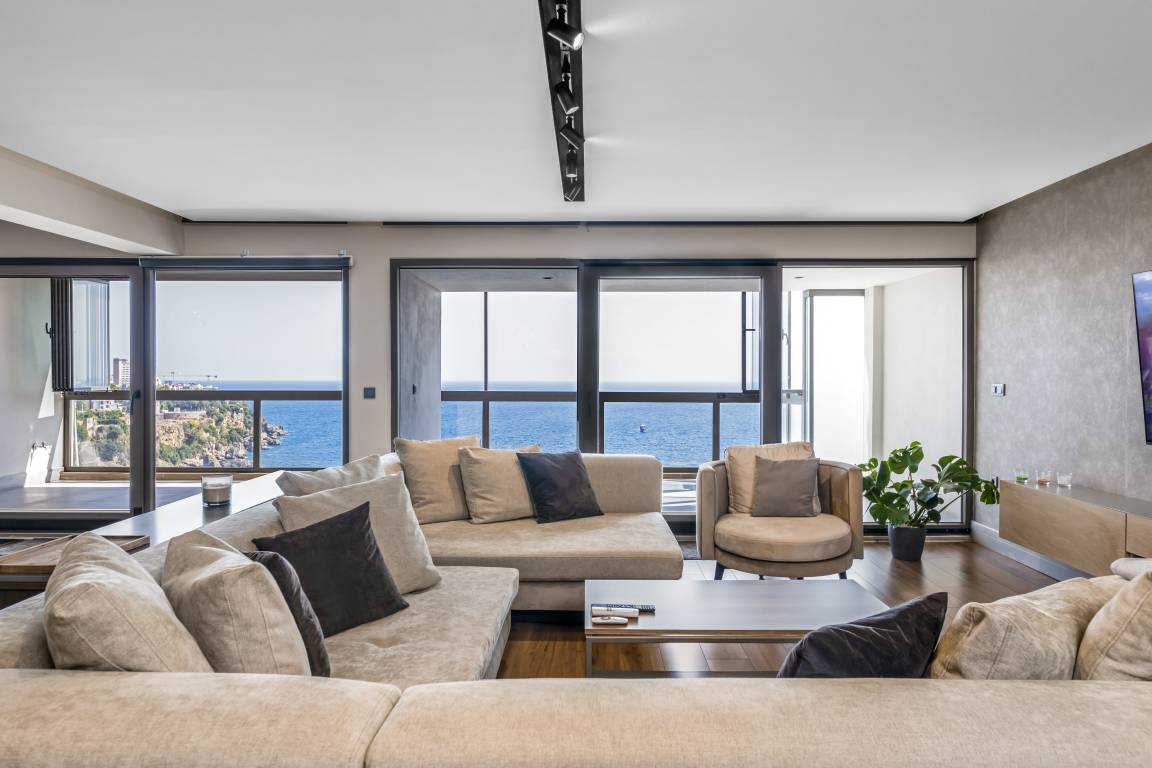 220 M² Ferienwohnung ∙ 3 Schlafzimmer ∙ 6 Gäste - Antalya
