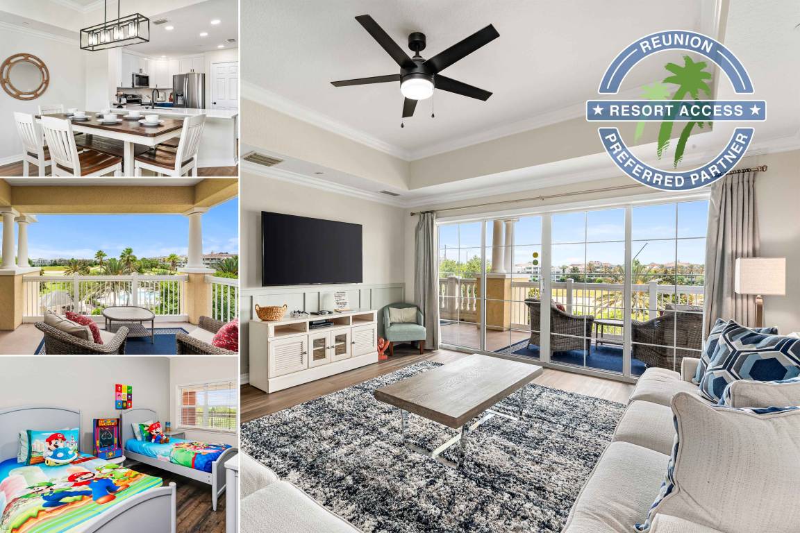 151 M² Condominio ∙ 3 Camere Da Letto ∙ 6 Ospiti - Celebration, FL