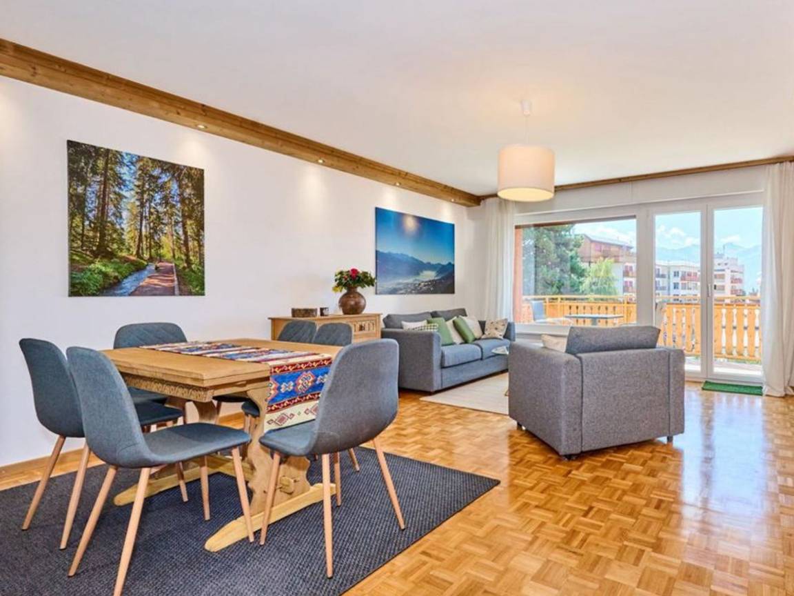 80 M² Ferienhaus ∙ 1 Schlafzimmer ∙ 4 Gäste - Crans-Montana