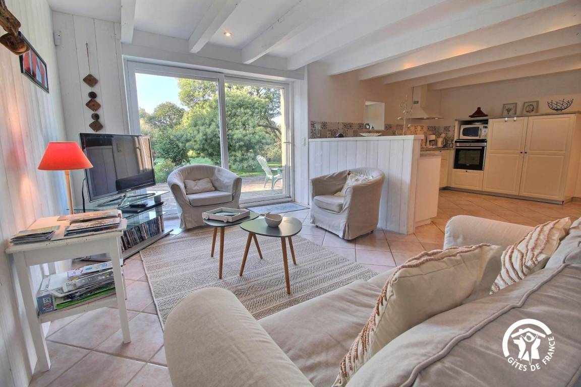 80 M² Gîte ∙ 2 Chambres ∙ 4 Personnes - Baud