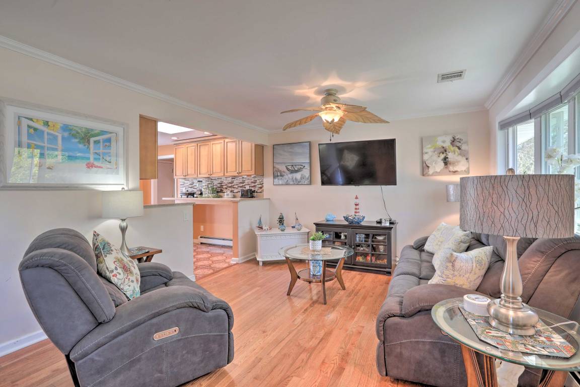 102 M² House ∙ 3 Bedrooms ∙ 5 Guests - New Jersey