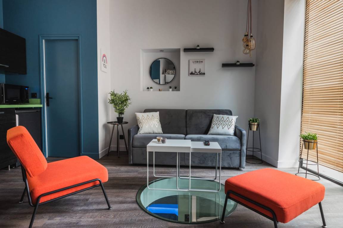 45 M² Appartement ∙ 2 Chambres ∙ 4 Personnes - Paris