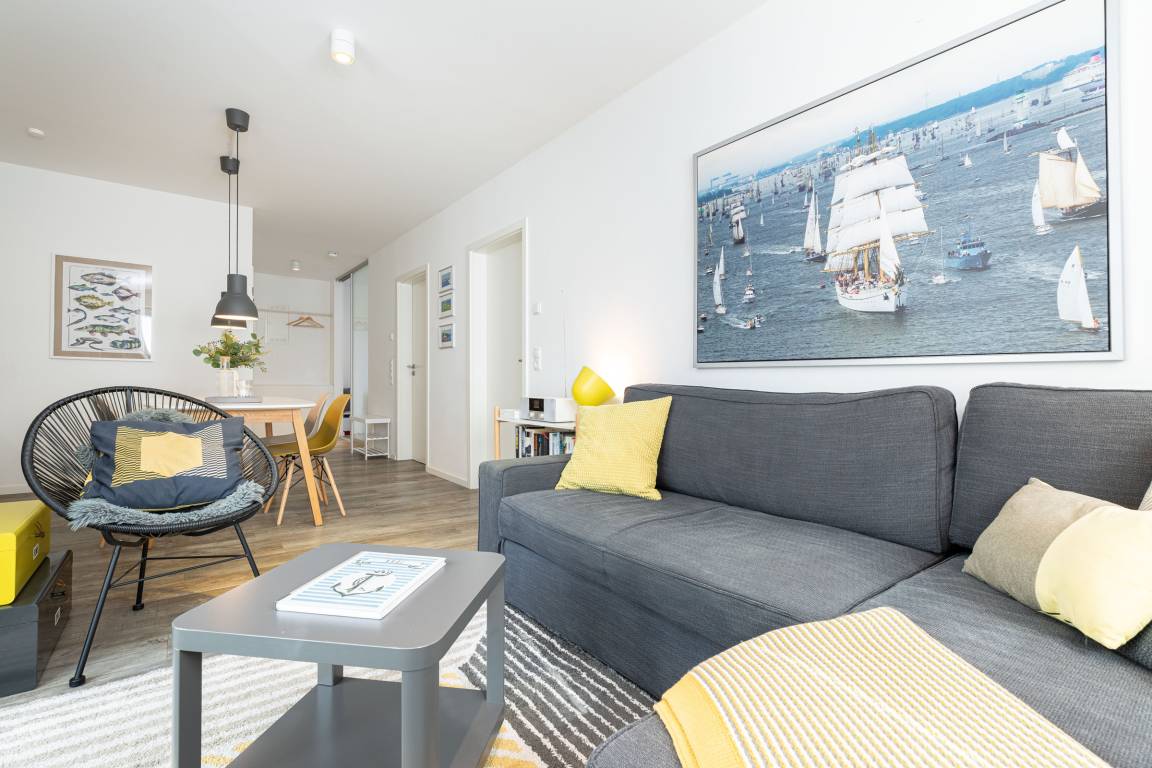 68 M² Appartement ∙ 2 Chambres ∙ 4 Personnes - Heikendorf