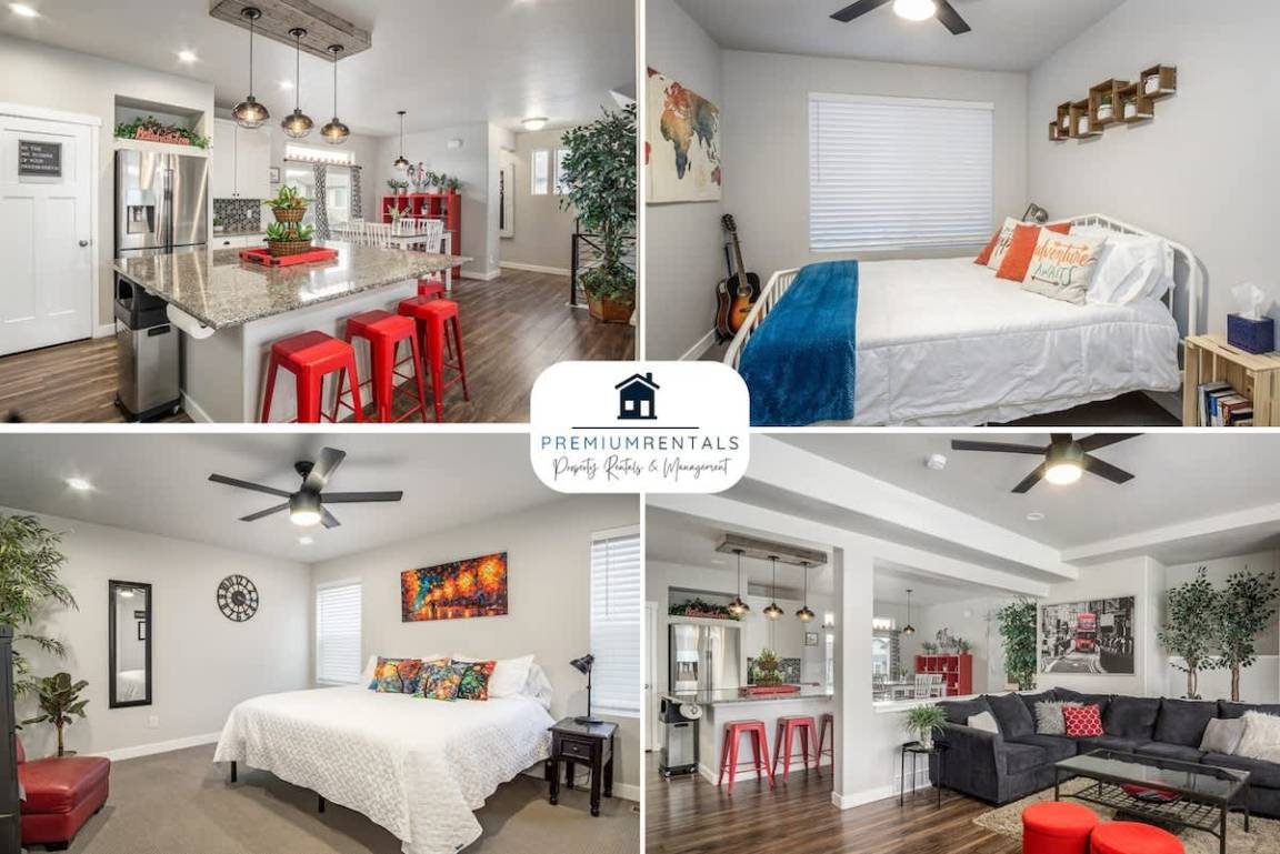 232 M² House ∙ 4 Bedrooms ∙ 10 Guests - Highland, UT