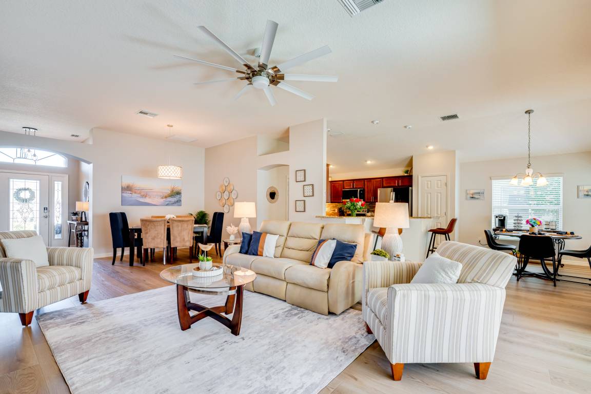 180 M² House ∙ 3 Bedrooms ∙ 6 Guests - The Villages, FL