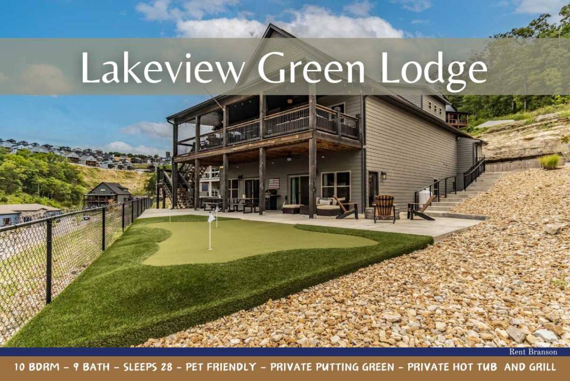 511 M² Maison De Vacances ∙ 10 Chambres ∙ 28 Personnes - Branson, MO