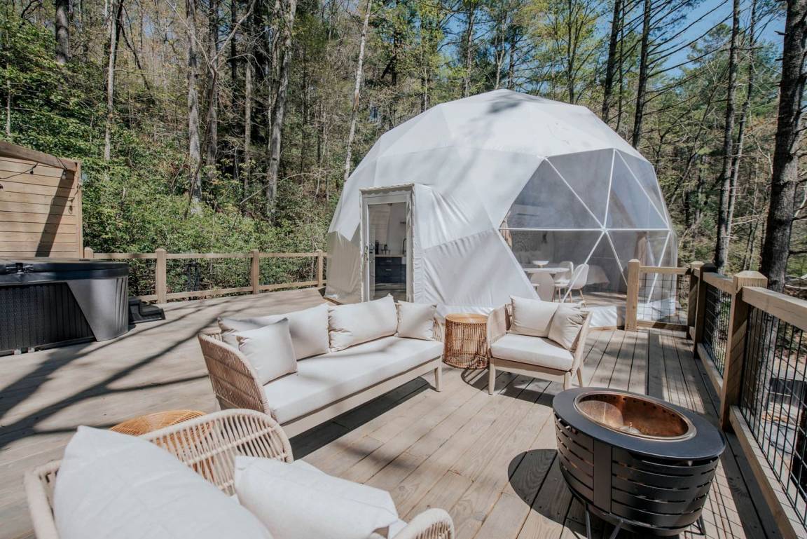 Camping-unterkunft ∙ 1 Schlafzimmer ∙ 2 Gäste - Blue Ridge, GA