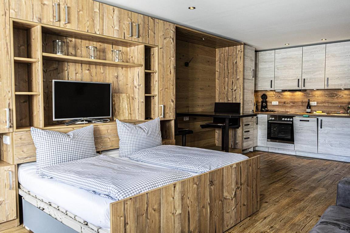 43 M² Ferienwohnung ∙ 1 Schlafzimmer ∙ 2 Gäste - Hittisau