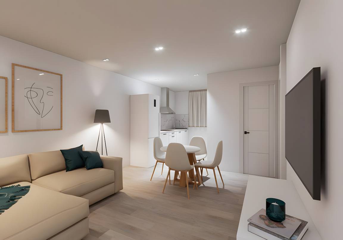68 M² Apartamento ∙ 3 Quartos ∙ 8 Hóspedes - Cedeira