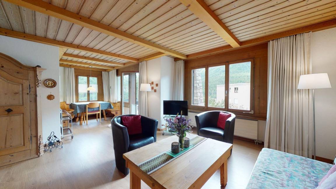 62 M² Ferienwohnung ∙ 1 Schlafzimmer ∙ 4 Gäste - Silvaplana