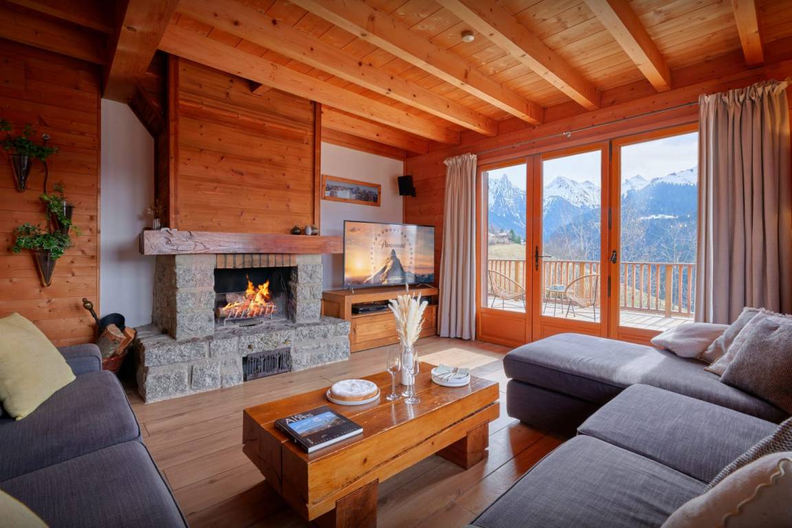 175 M² Chalet ∙ 5 Chambres ∙ 8 Personnes - Manigod