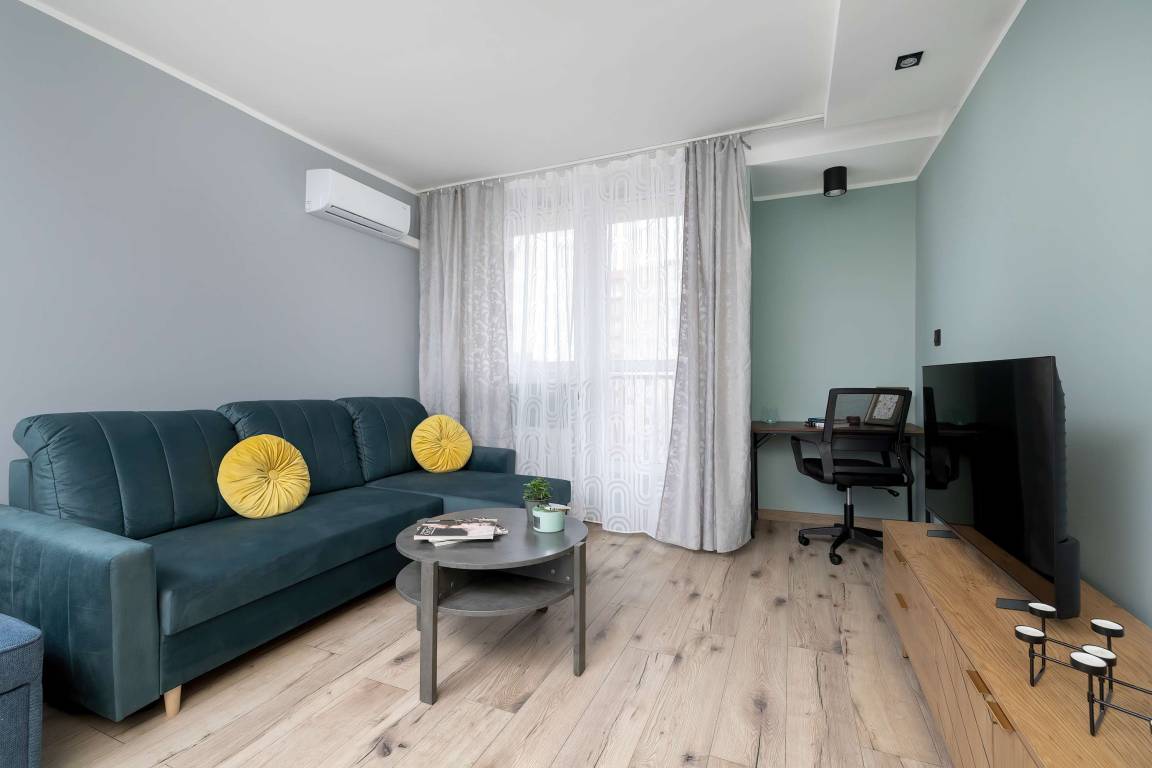 44 M² Apartamento ∙ 2 Habitaciones ∙ 4 Huéspedes - Katowice
