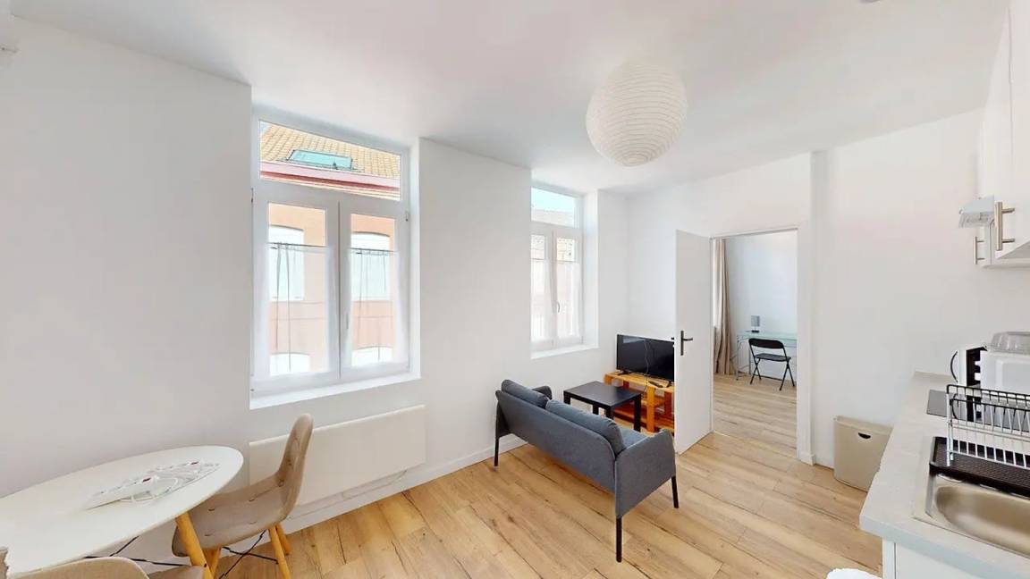 28 M² Appartement ∙ 1 Chambre ∙ 1 Personne - Mouscron