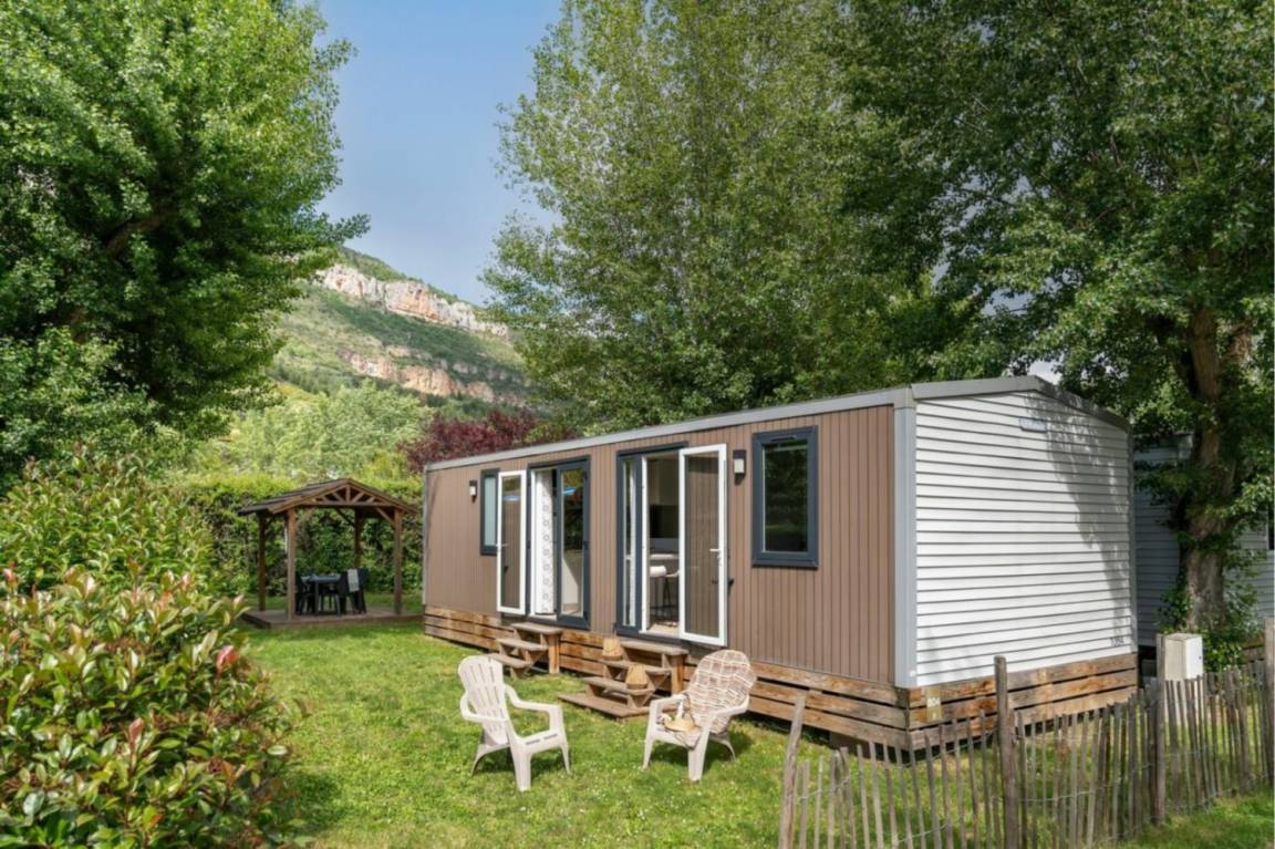 40 M² Camping-unterkunft ∙ 3 Schlafzimmer ∙ 6 Gäste - Millau
