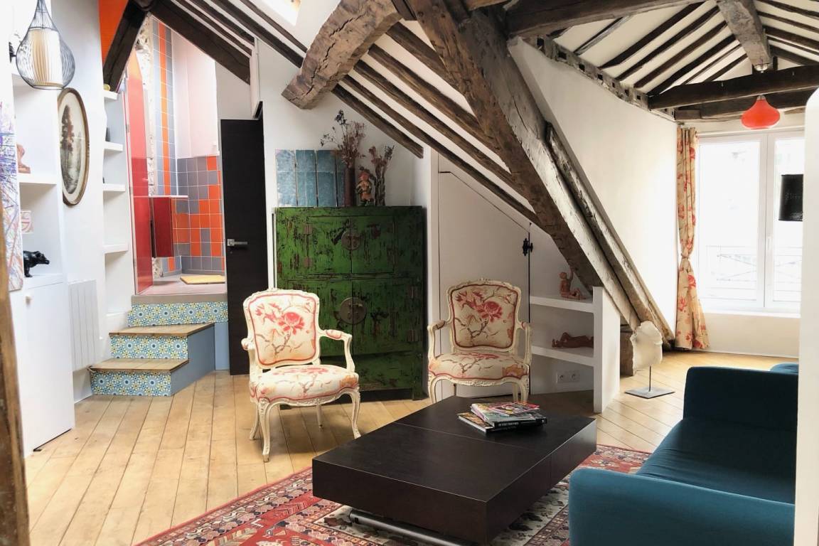 70 M² Appartement ∙ 1 Chambre ∙ 3 Personnes - Paris Gare du Nord