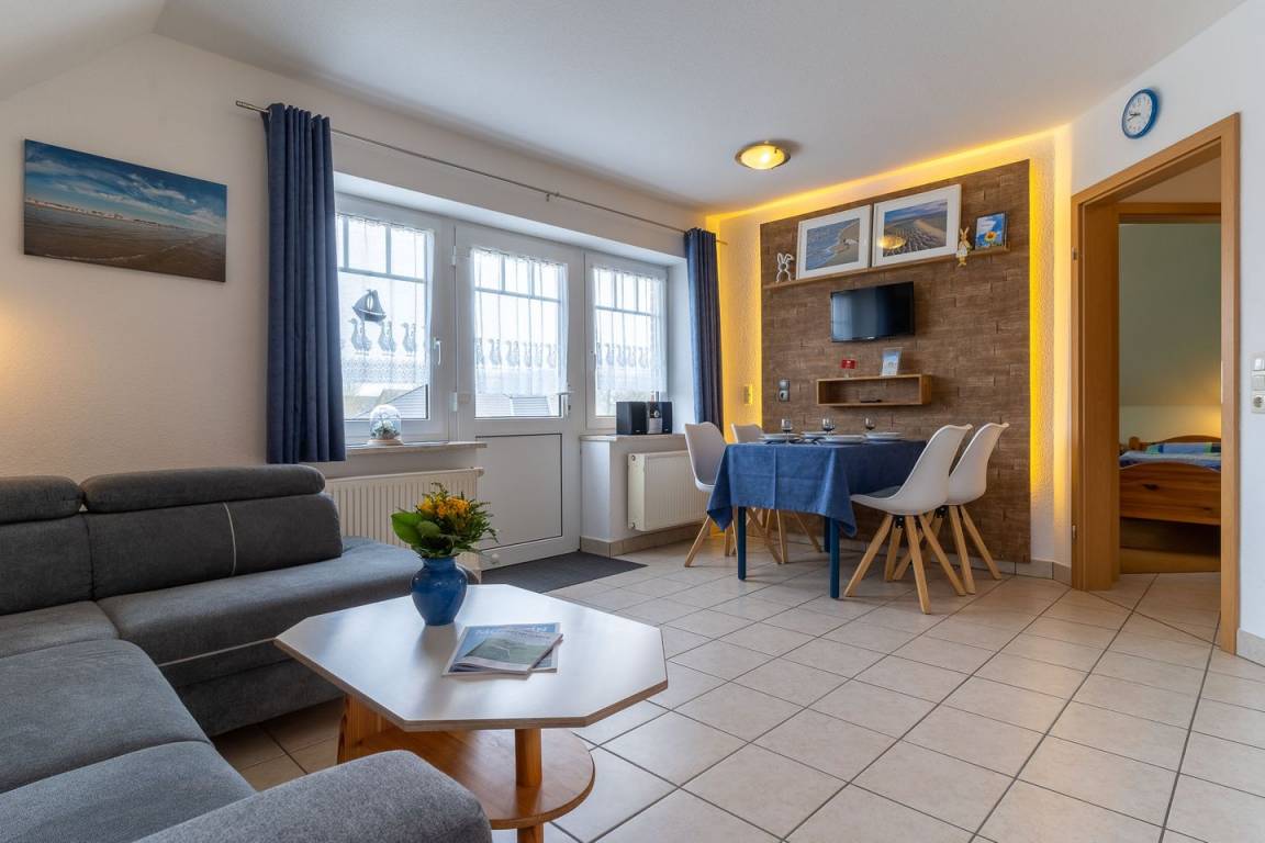 53 M² Ferienwohnung ∙ 2 Schlafzimmer ∙ 4 Gäste - Tating