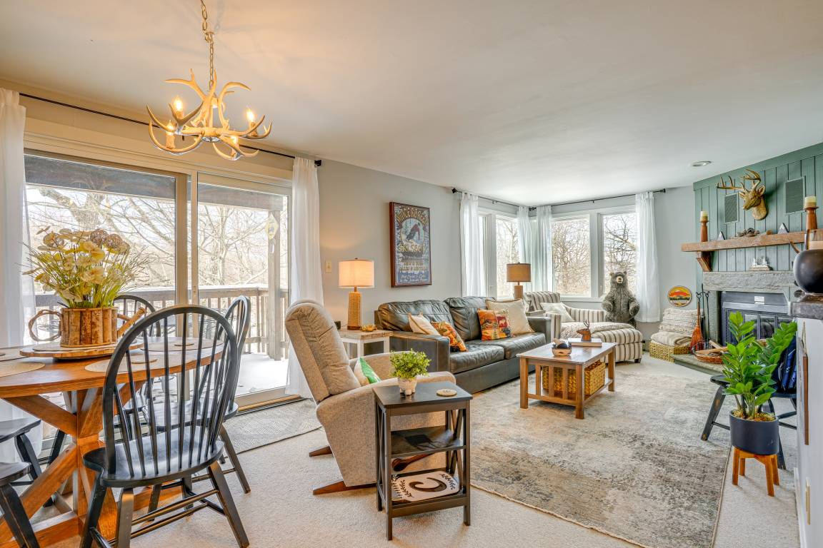 90 M² Apartamento ∙ 2 Habitaciones ∙ 7 Huéspedes - Wintergreen Resort
