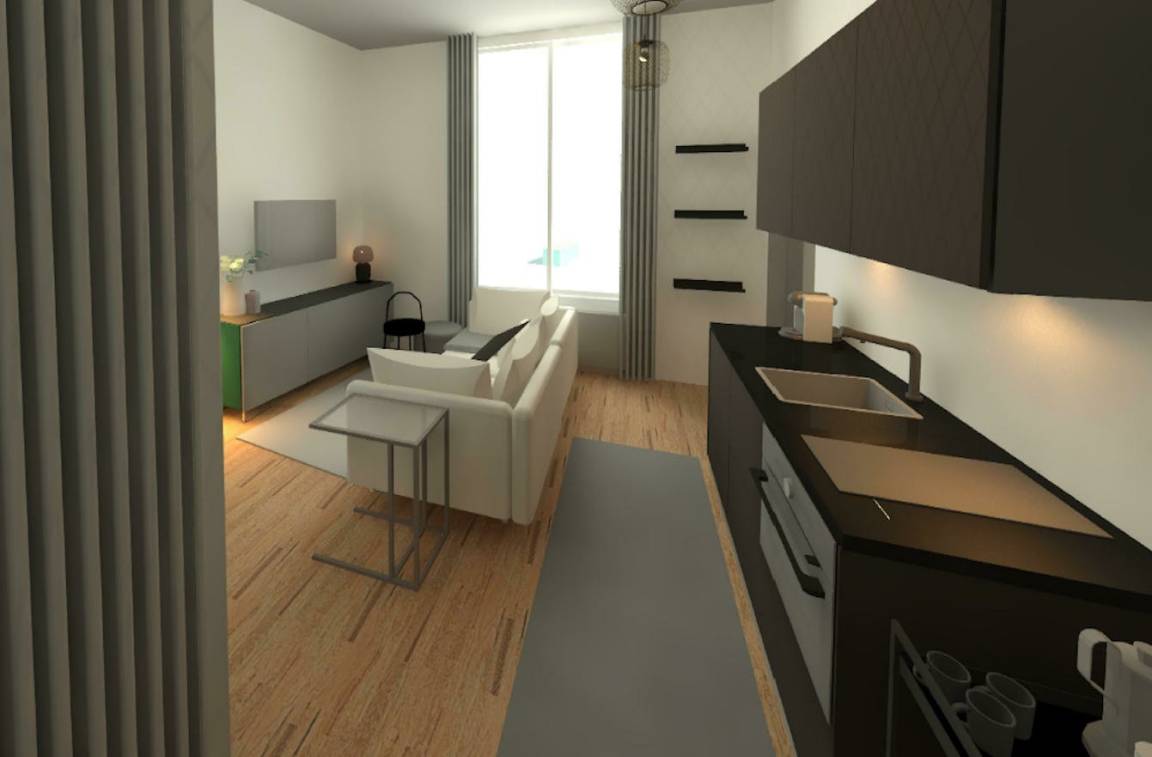 23 M² Apartamento ∙ 1 Huésped - Colonia
