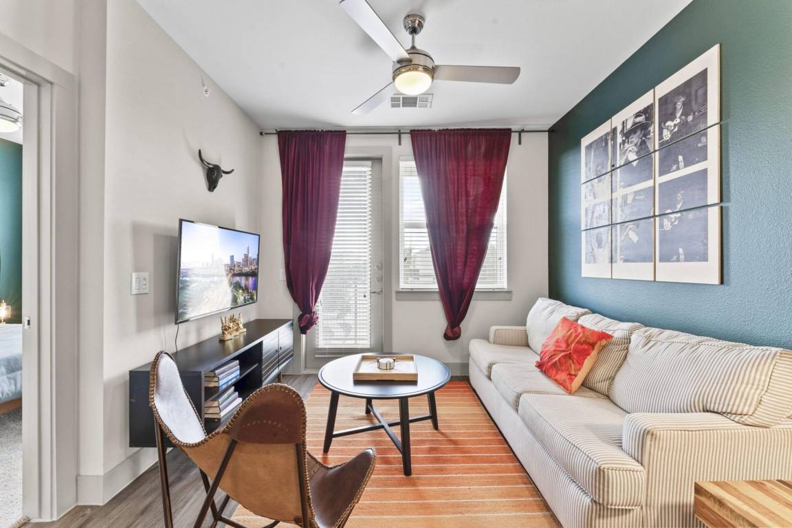 54 M² Ferienwohnung ∙ 1 Schlafzimmer ∙ 4 Gäste - Austin, TX