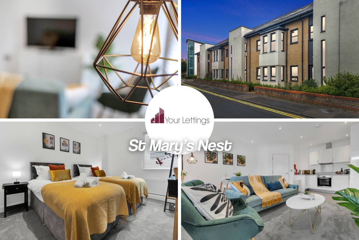 Apartment ∙ 2 Bedrooms ∙ 4 Guests - Grafham Water