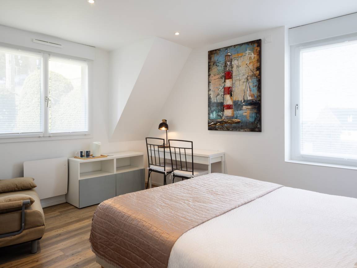 15 M² Chambre D'hôtes ∙ 1 Chambre ∙ 2 Personnes - Perros-Guirec