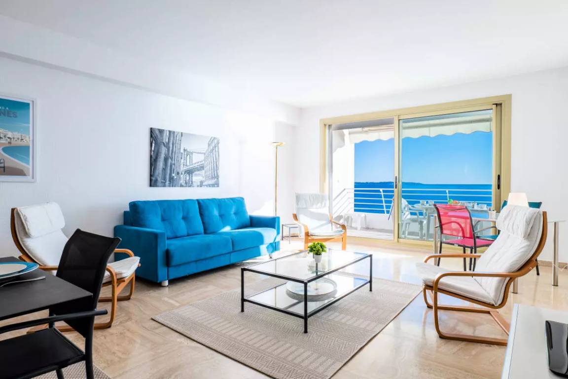 95 M² Appartement ∙ 2 Chambres ∙ 6 Personnes - Palm Beach Cannes